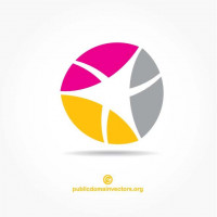 Graphic logotype concept art
