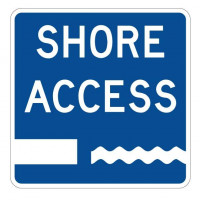 Shore access Royalty Free Stock SVG Vector and Clip Art
